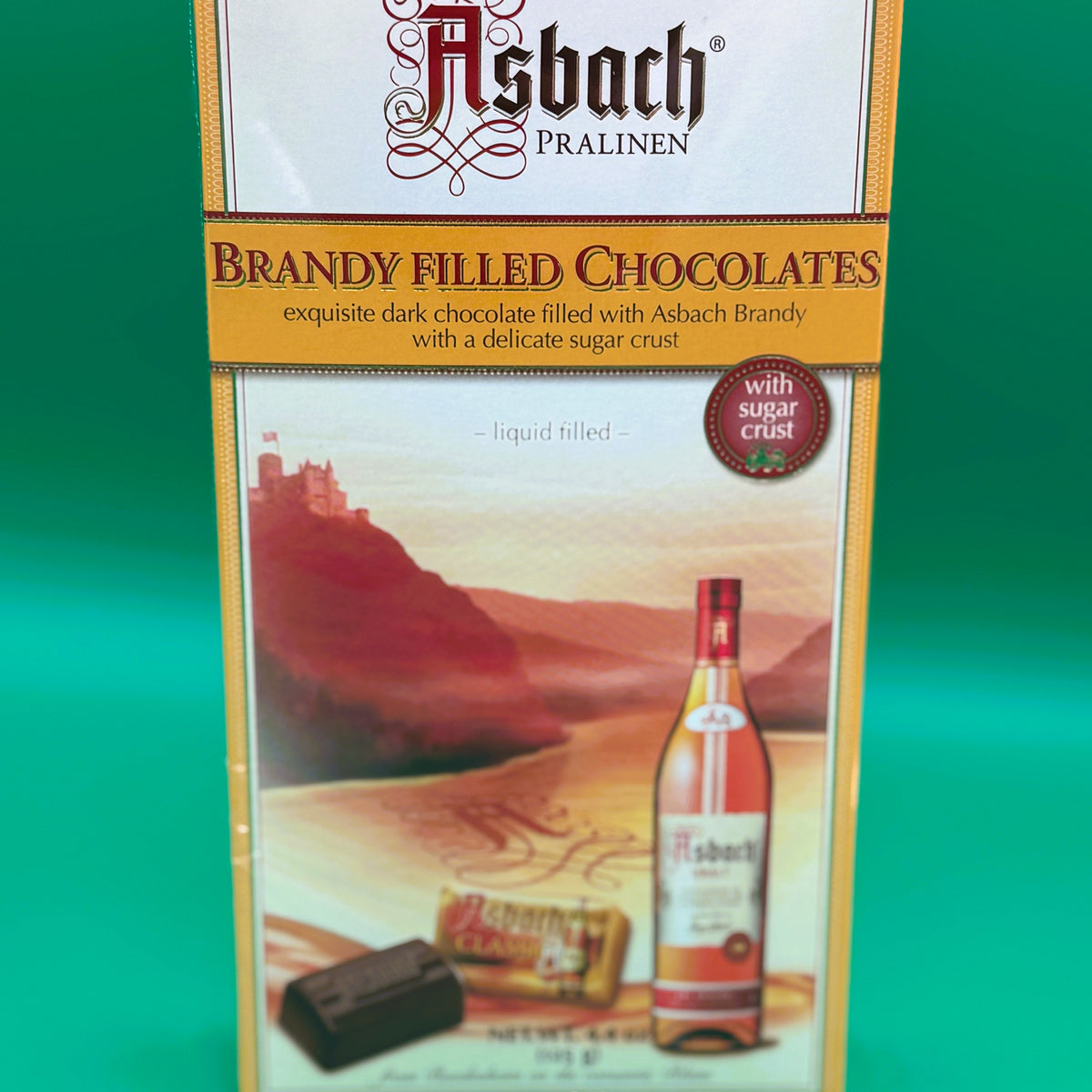 Asbach Brandy Filled Chocolates Squares 4.4oz – Bavaria Sausage