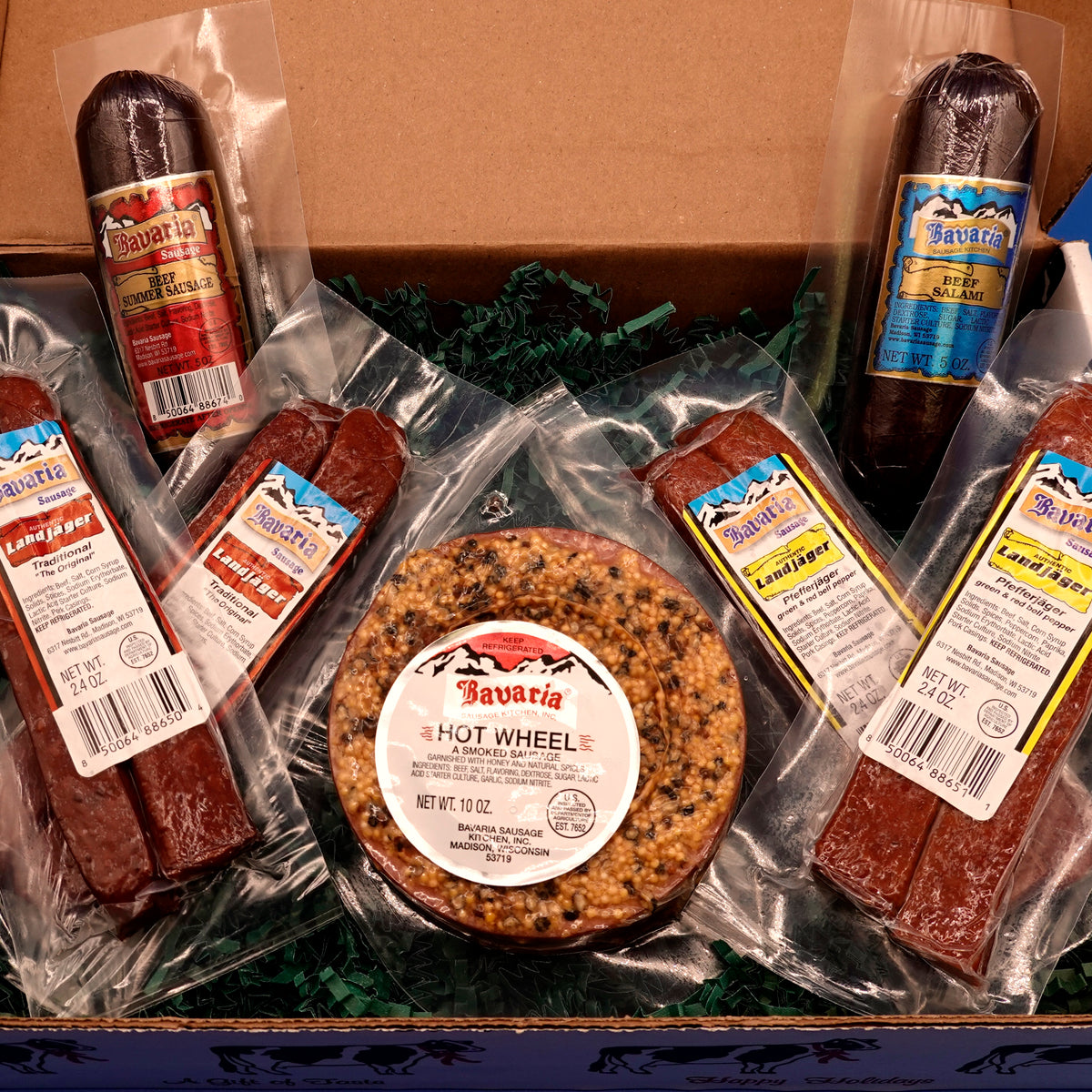 Gift Box 103 Sausage Haus Sampler – Bavaria Sausage
